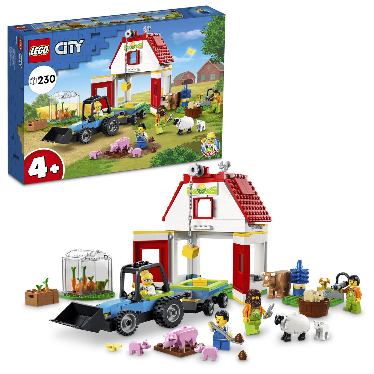 LEGO® City Lade og bondegårdsdyr - Lekolar Danmark