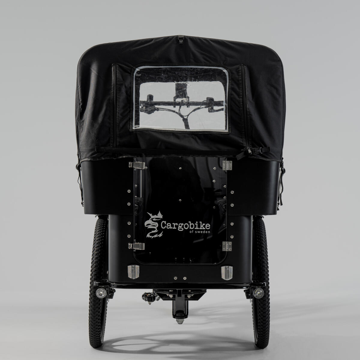 Kaleche med bøjler til Cargobike Delight 6 børn - Lekolar Danmark
