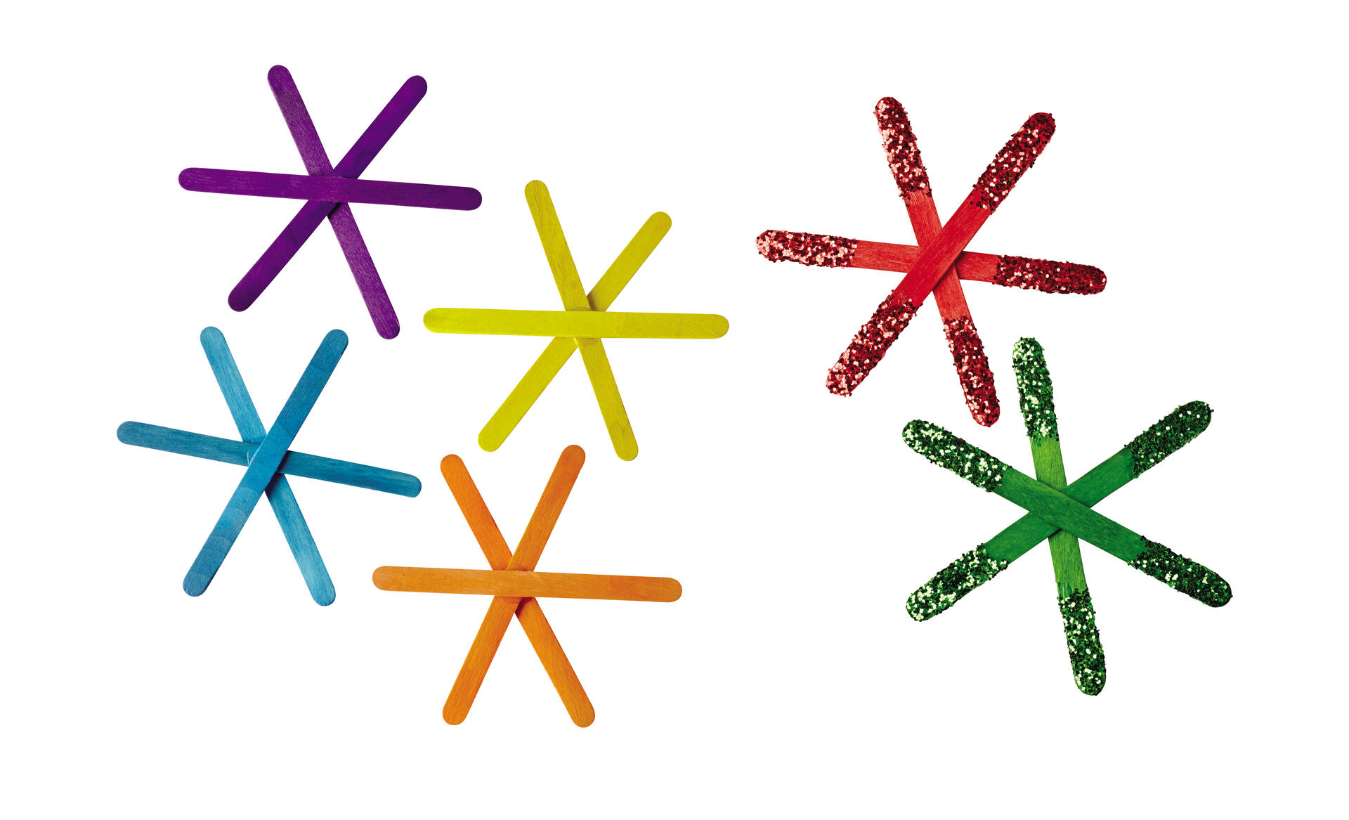 Stjerner af ispinde - Lekolar Danmark